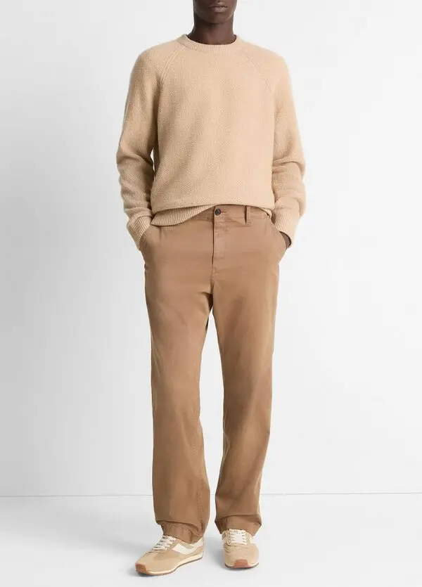 Vince Louie Relaxed Garment Dye Cotton Utility Pant