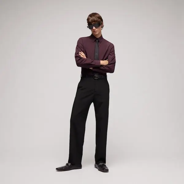 Gucci Stretch Technical Polyester Twill Pants