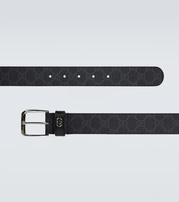 Gucci Gg Leather Belt