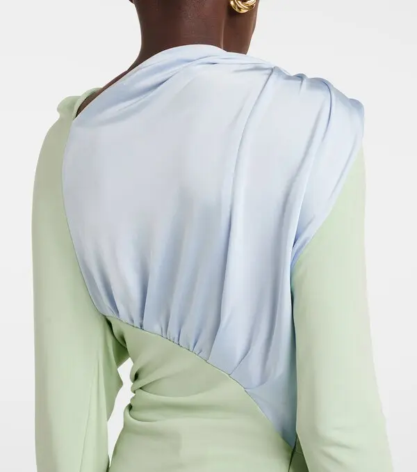 Victoria Beckham Draped Jersey Top