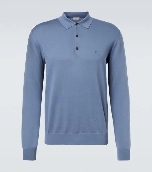 Etro Cotton Polo Sweater