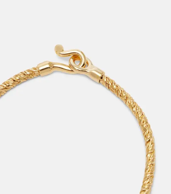 Bottega Veneta Knot Plated Sterling Silver Bracelet