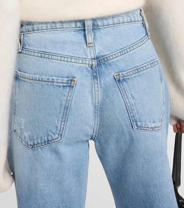 FRAME Le Jane Ankle High-rise Straight Jeans