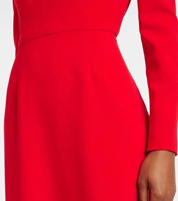 Carolina Herrera Draped Off-the-shoulder Gown