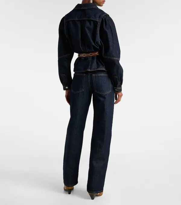 Isabel Marant Étoile Drolane High-rise Straight Jeans