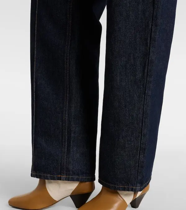 Isabel Marant Étoile Drolane High-rise Straight Jeans
