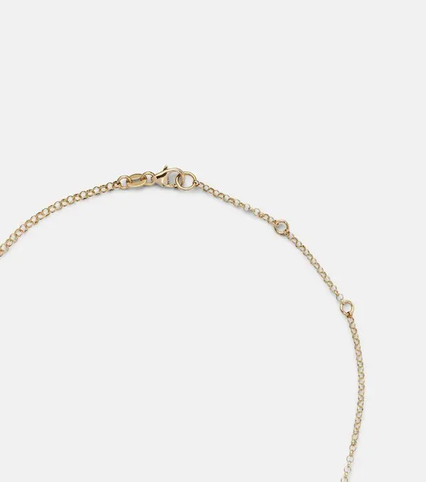 FOUNDRAE 18kt Yellow Diamond Pendant Necklace