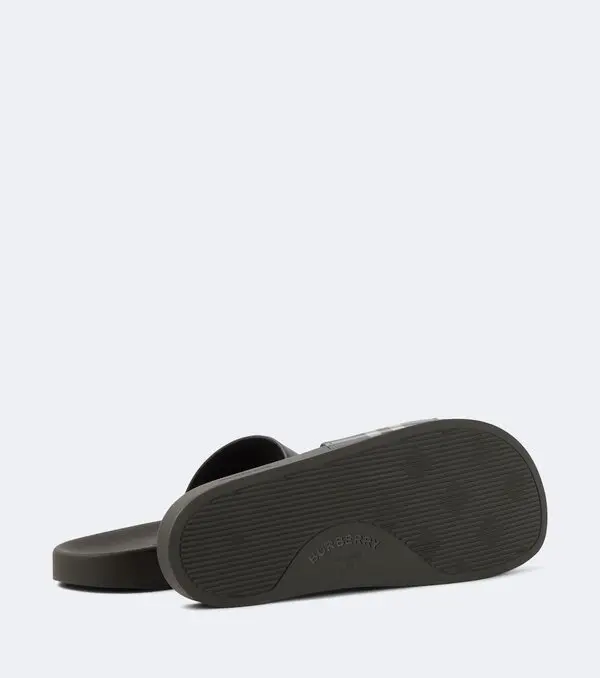 Burberry Check Slides