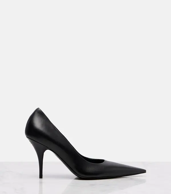 Balenciaga Avenue 90 Leather Pumps