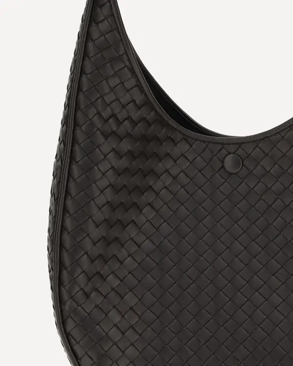 Bottega Veneta Small Ovetto Shoulder Bag - Brown