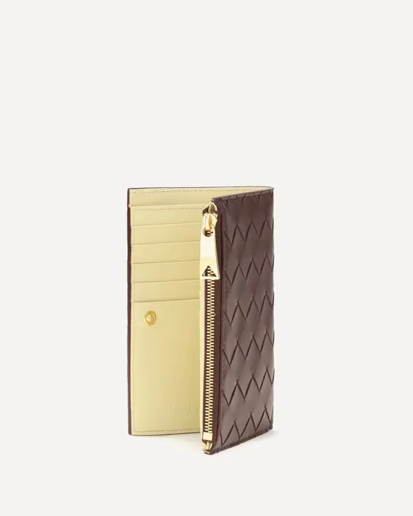 Bottega Veneta Medium Bi-fold Intrecciato Wallet