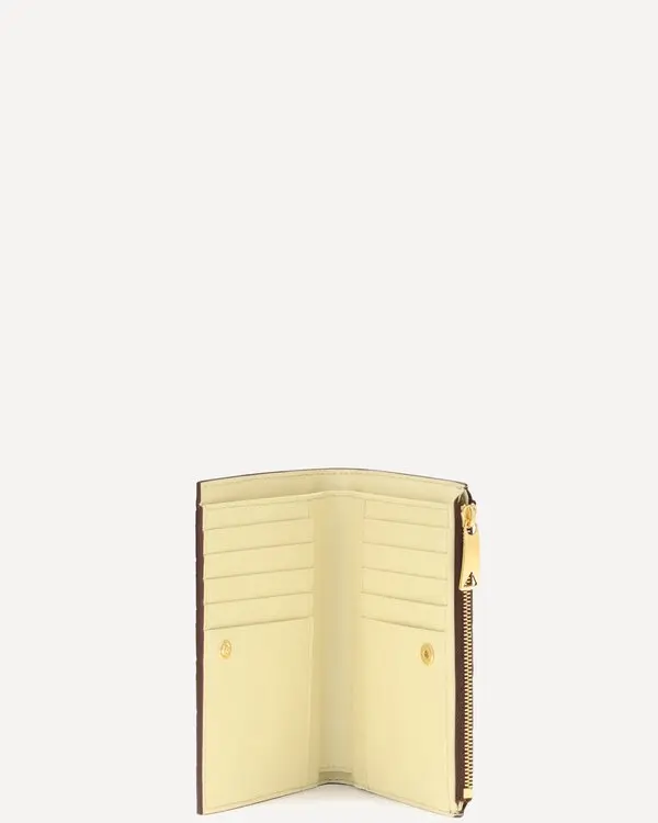 Bottega Veneta Medium Bi-fold Intrecciato Wallet