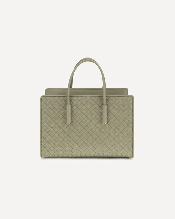 Bottega Veneta Barbara Woven Leather Tote Bag