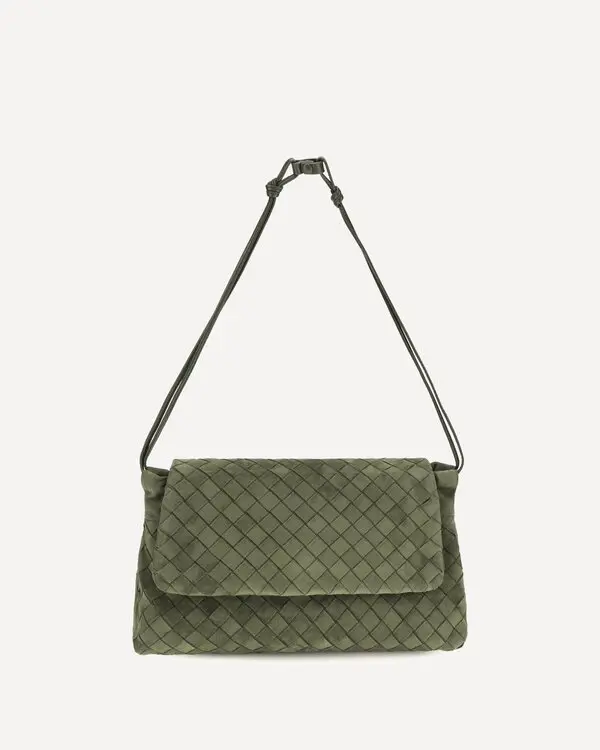 Bottega Veneta Giorno Shoulder Bag - Green
