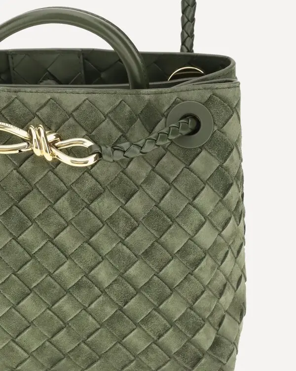 Bottega Veneta Andiamo Small Handbag - Green