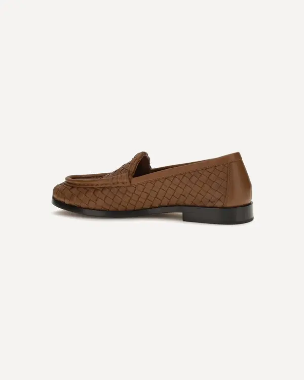 Bottega Veneta Silenzio Loafers - Brown