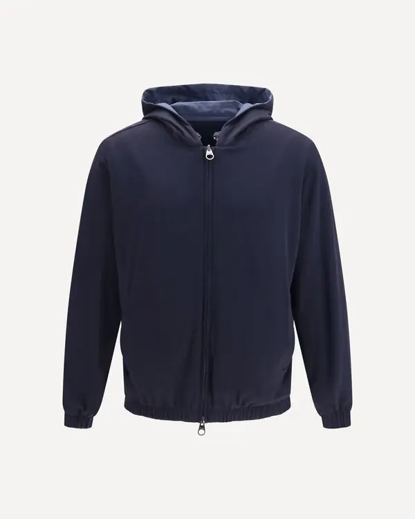 Loro Piana Windmate Hooded Bomber Jacket