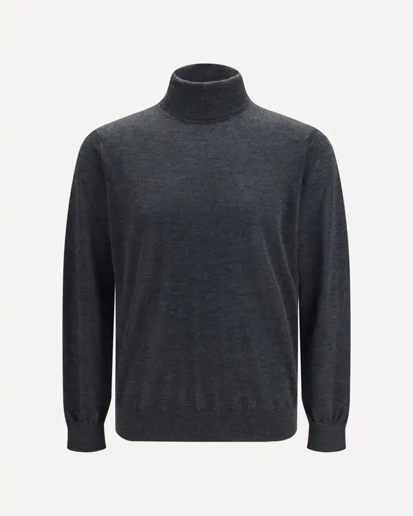 Giorgio Armani Cashmere Turtleneck Sweater - Grey