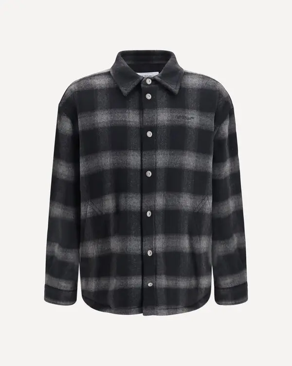 Off-White Padded Flannel Jacket