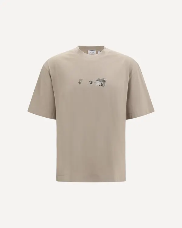 Off-White Spices Arrow Skate T-shirt - Beige