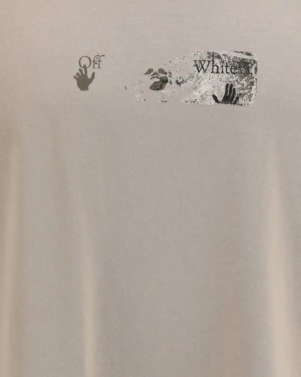 Off-White Spices Arrow Skate T-shirt - Beige