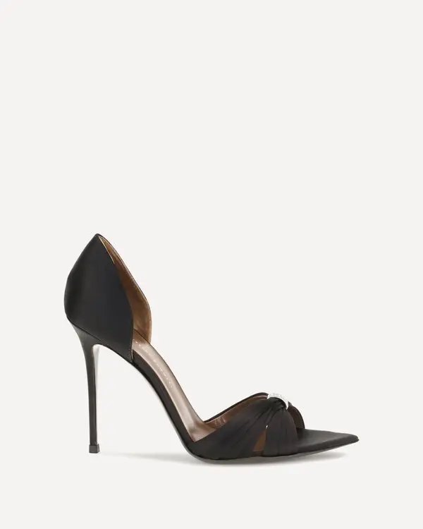 GIUSEPPE ZANOTTI Lumière Mules Sandals - Black