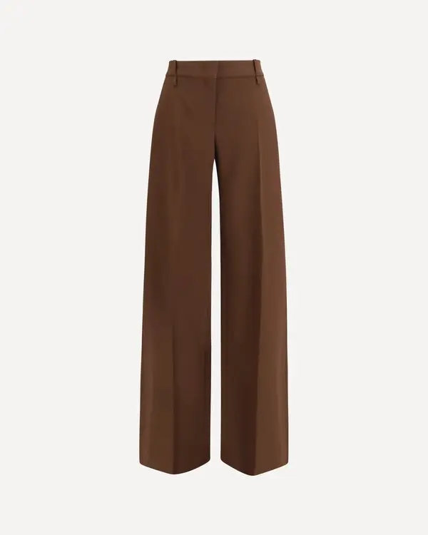 Ermanno Scervino Straight-leg Tailored Trousers - Brown