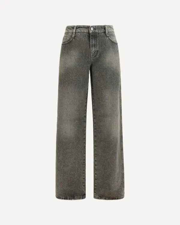 Ermanno Scervino Baggy Fit Jeans - Grey