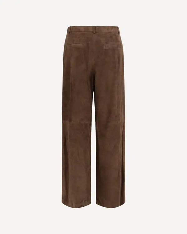 ARMA Suede Wide Leg Trousers