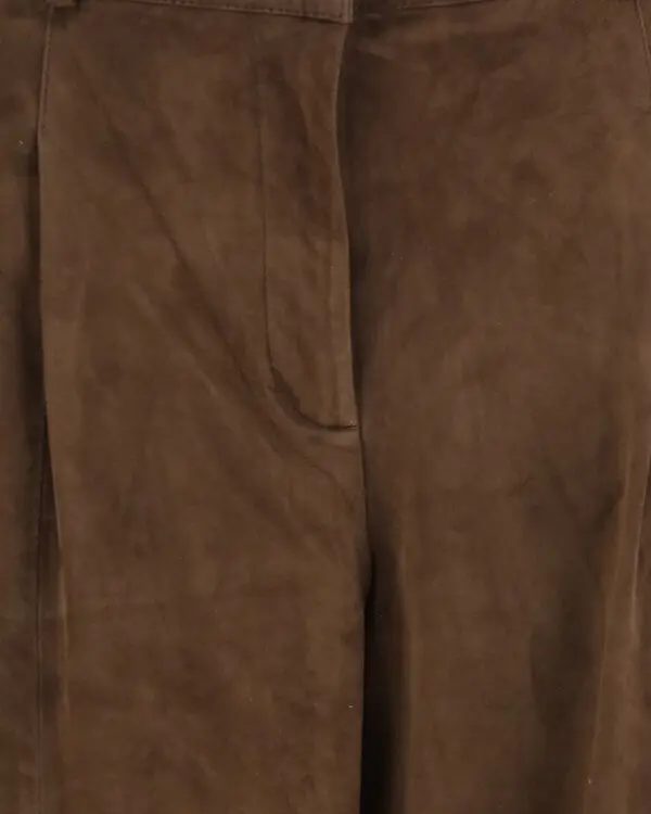 ARMA Suede Wide Leg Trousers