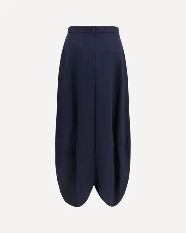 Giorgio Armani Pleated Silk Skirt