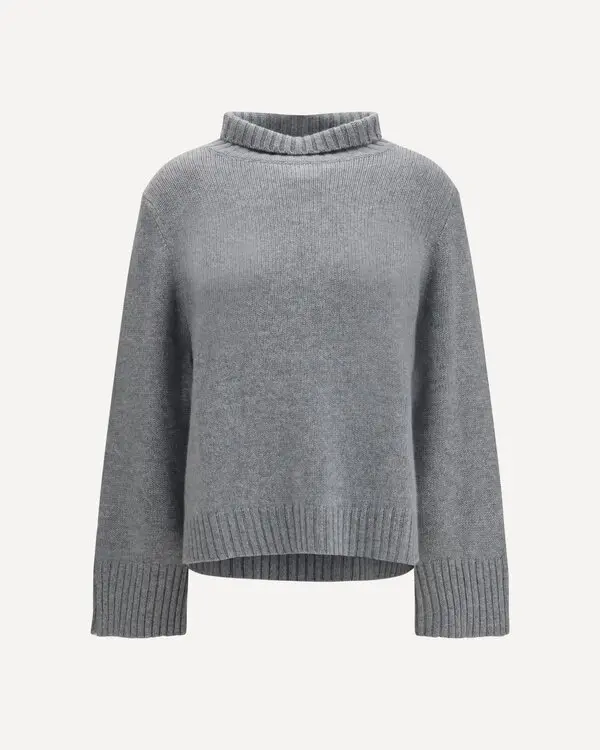 ALLUDE Cashmere Turtleneck Sweater