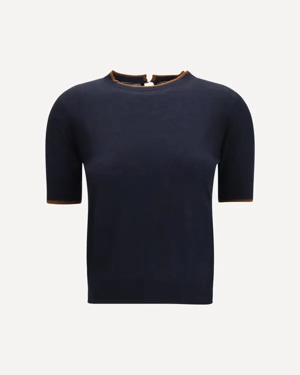 Max Mara Ilk And Wool T-hirt