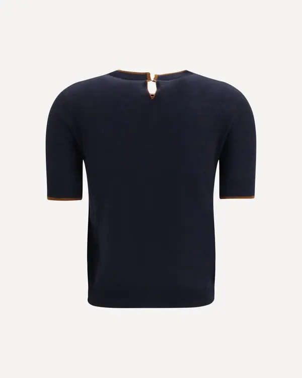 Max Mara Ilk And Wool T-hirt