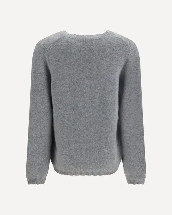 ALLUDE V Neck Weater