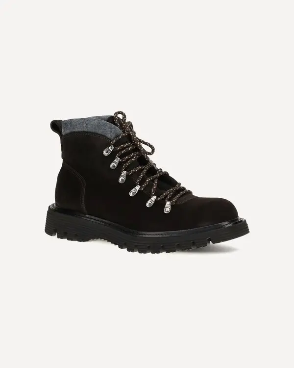 Fratelli Rossetti Suede Lace-up Boots