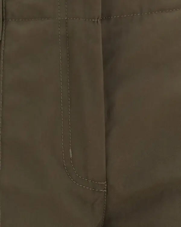 Burberry Gabardine Cargo Pants - Green