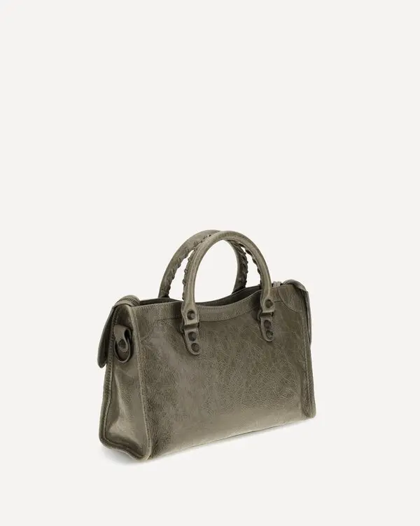 Balenciaga Small Le City Handbag - Green