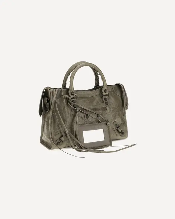 Balenciaga Small Le City Handbag - Green