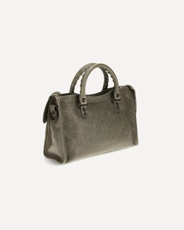 Balenciaga Small Le City Handbag - Green