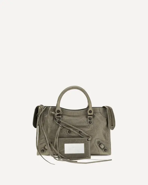 Balenciaga Small Le City Handbag - Green