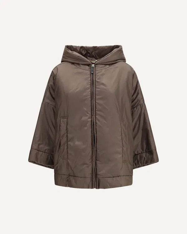 Max Mara Hooded Padded Jacket - Brown