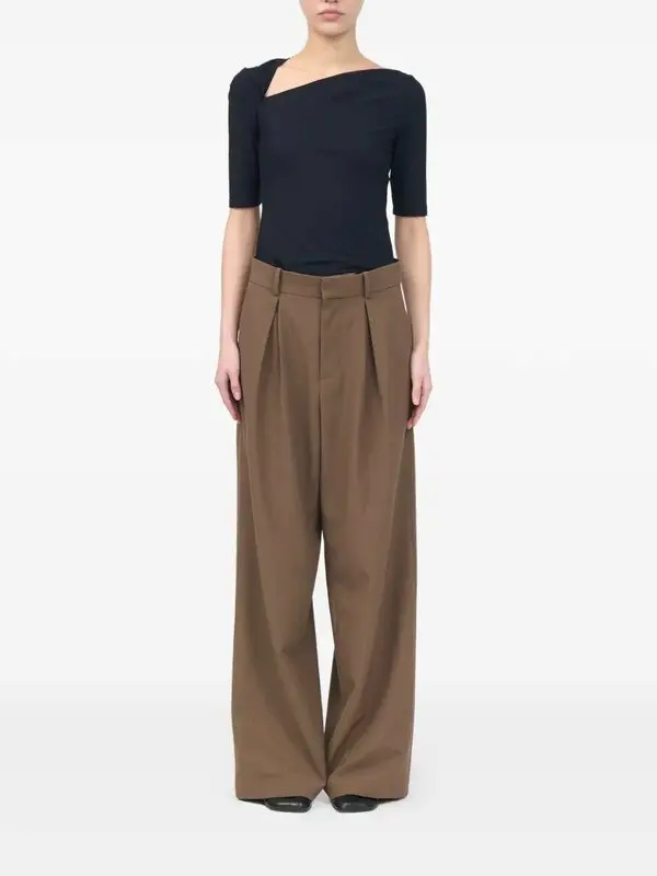 MAISON MARGIELA Mannequin Label Pleated Trousers