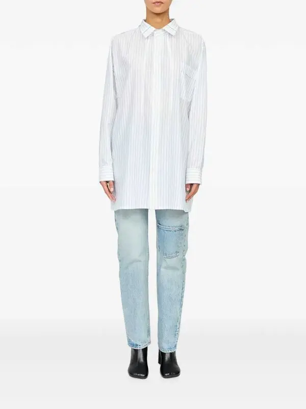 MAISON MARGIELA Oversized Striped Shirt