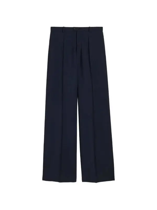 JIL SANDER Wool Canvas Trousers