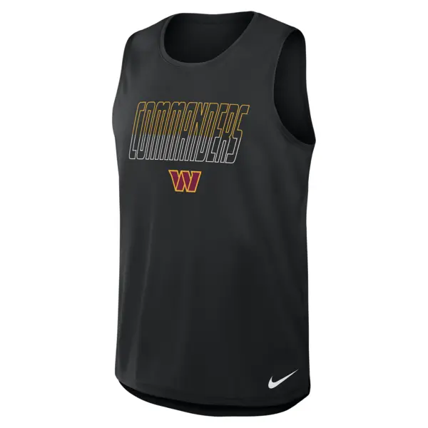Nike Washington Commanders Dri-fit Nfl Tank Top - Black