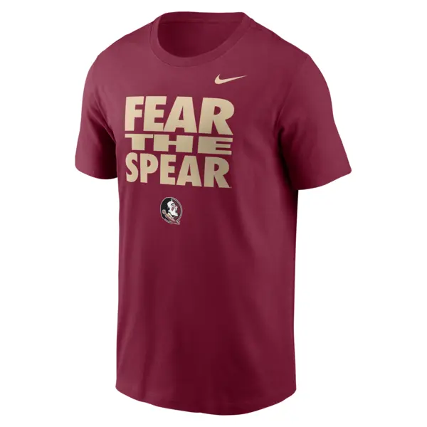 Nike Florida State Sideline Slogan Dri-fit College Long-sleeve T-shirt - Red