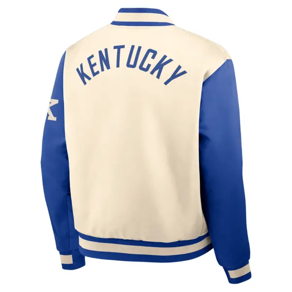 Nike Kentucky Legacy College Full-snap Bomber Jacket - Brown
