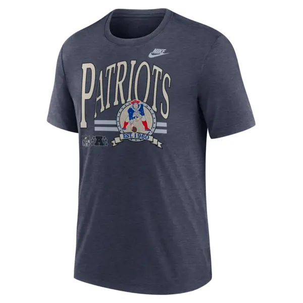 Nike New England Patriots Rewind Nfl T-shirt - Blue