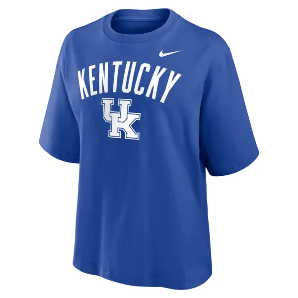Nike Kentucky Wildcats Arch Over Logo T-shirt - Blue